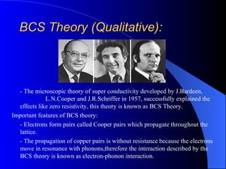 Super Conductors | PPT