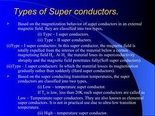 Super Conductors | PPT