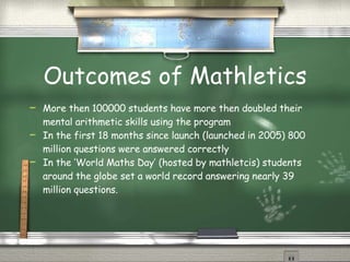 Mathletics | PPT