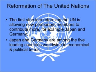 UN Reforms | PPT