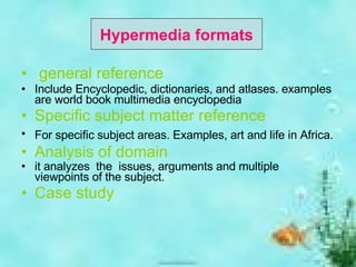 hypermedia | PPT