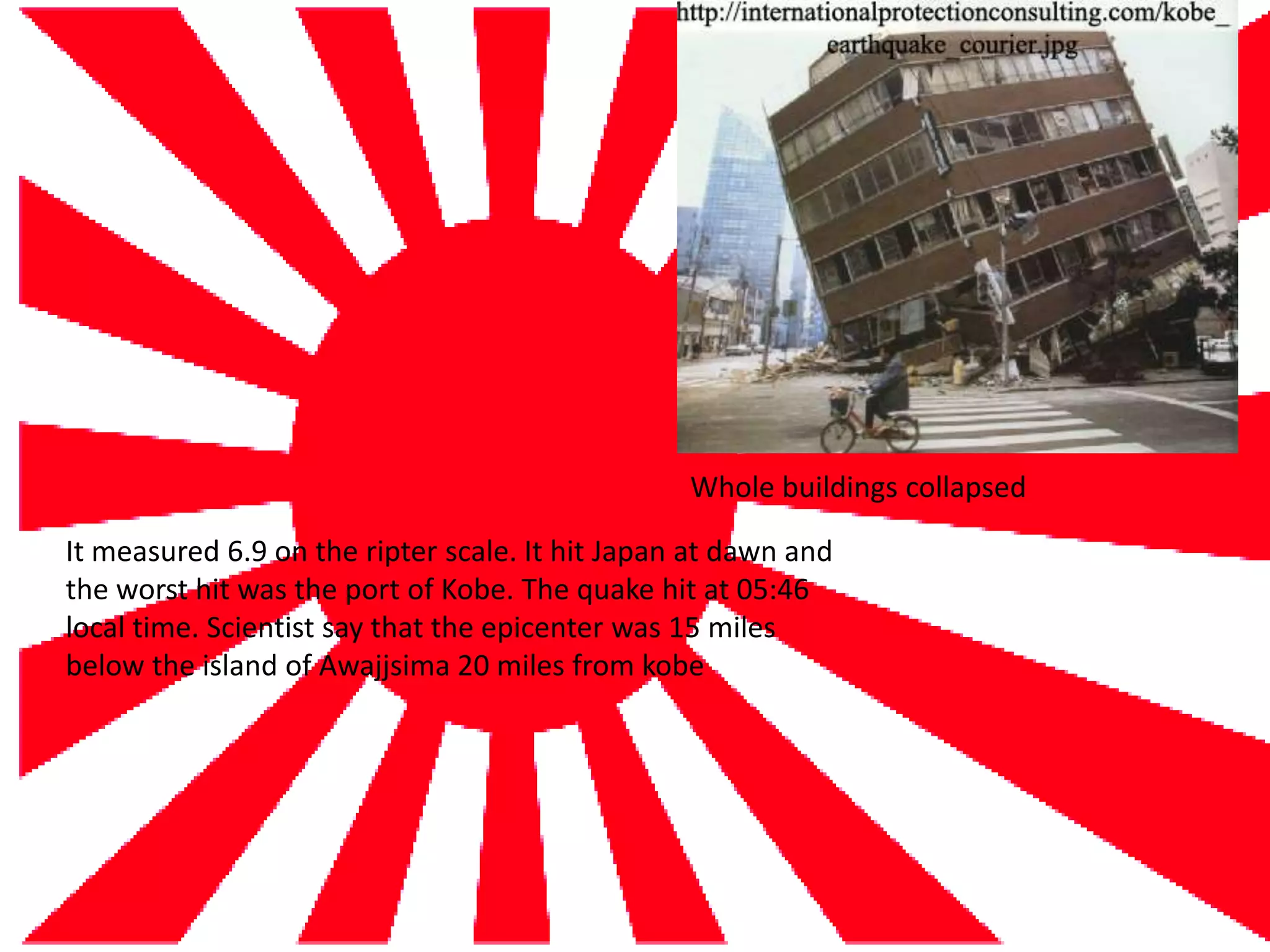 Kobe earthquake | PPTX