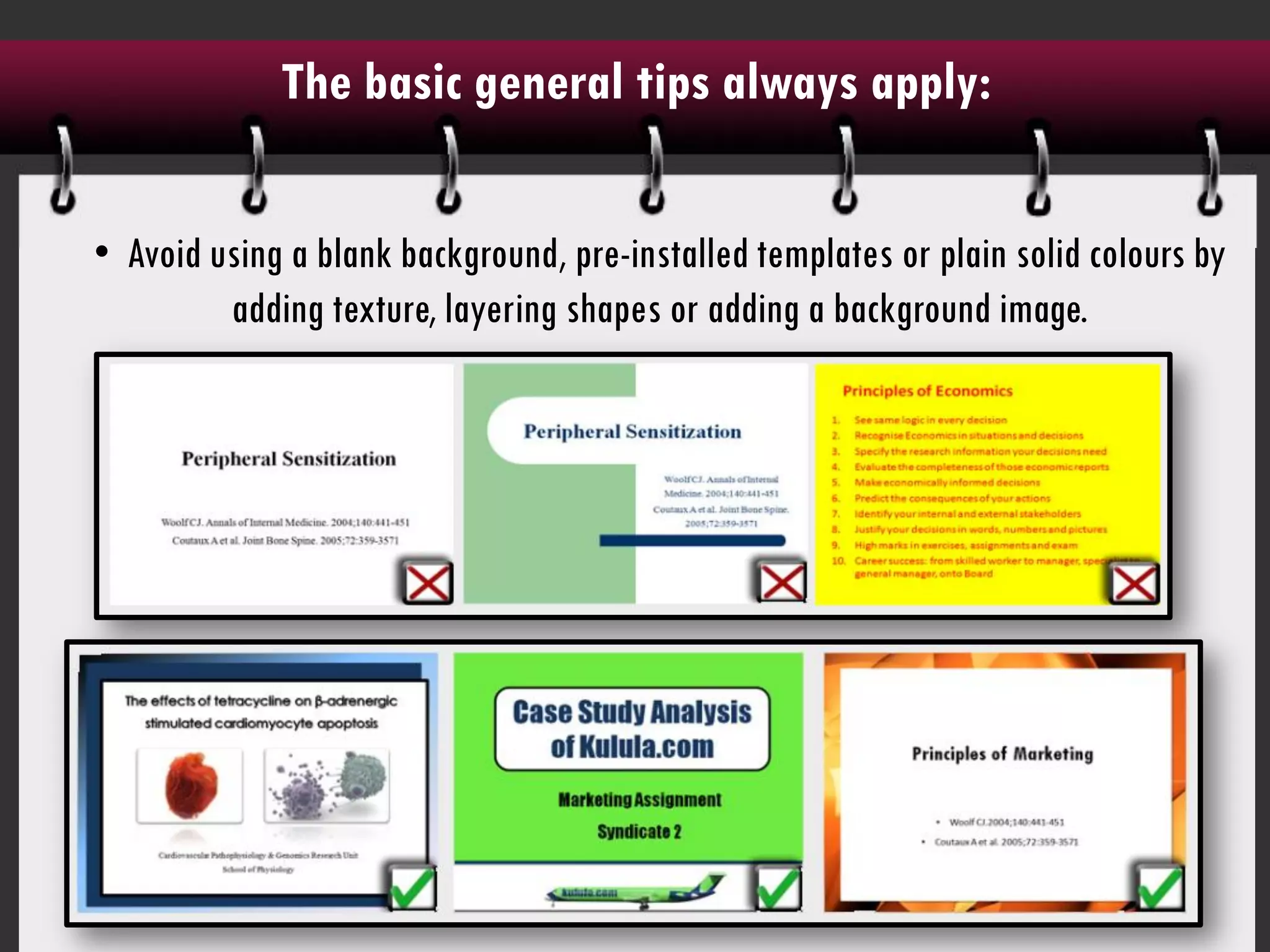 PowerPoint slide design tips for students and lecturers | PPT