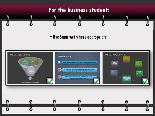 PowerPoint slide design tips for students and lecturers | PPT