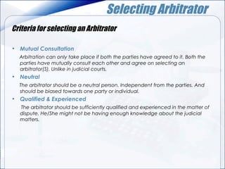 Arbitration | PPT