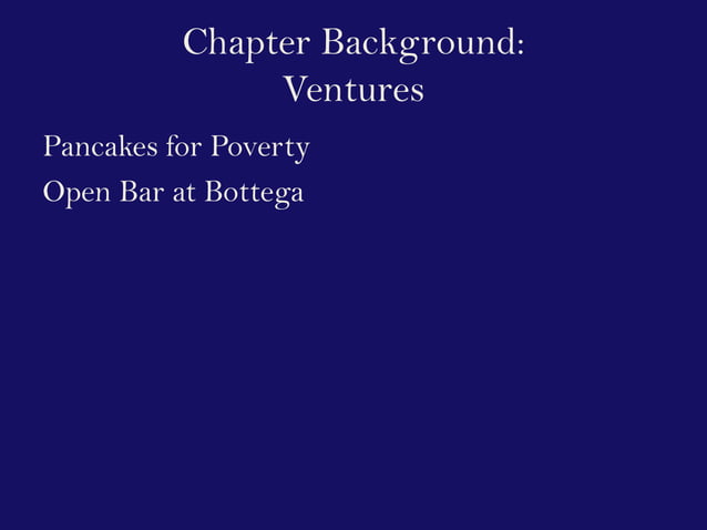 Chapter Plan Challenge — Yale | PPT