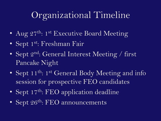 Chapter Plan Challenge — Yale | PPT