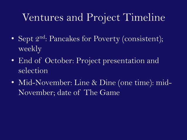 Chapter Plan Challenge — Yale | PPT
