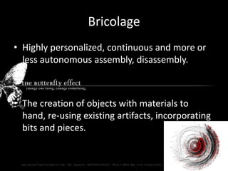 Participation, Remediation, Bricolage: Considering Principal Components ...