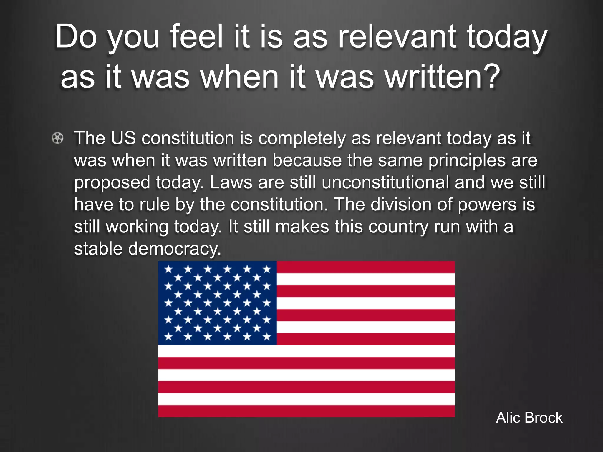 US Constitution PowerPoint | PPTX