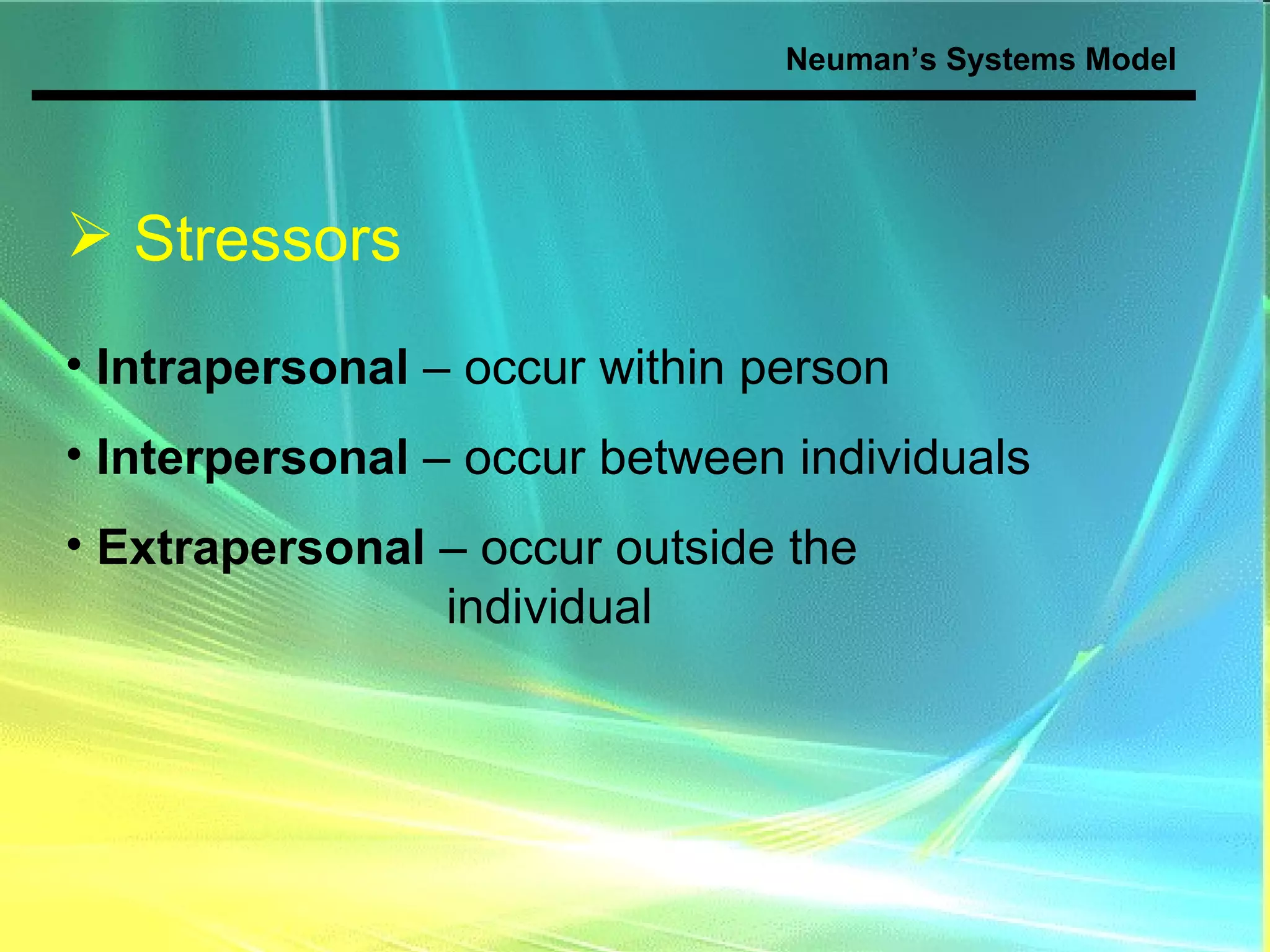 Betty Neuman Systems Model | PPT