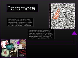 Media Presentation1albumcovers | PPT | Album-oriented Rock | Rock Music