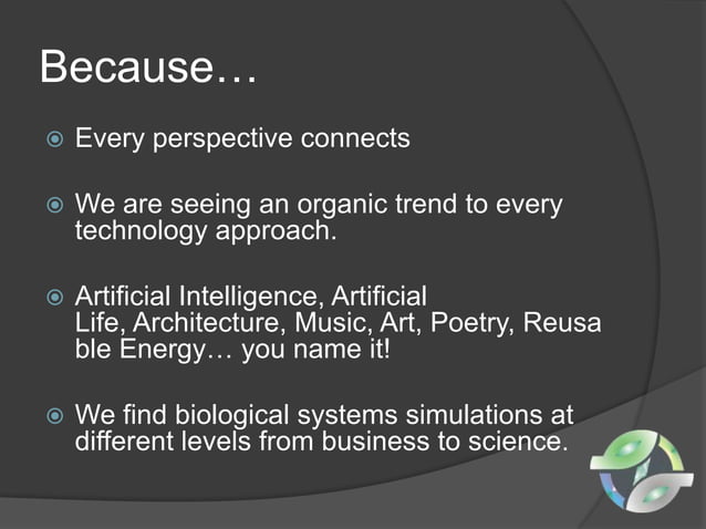 Bioscience - induction presentation | PPTX
