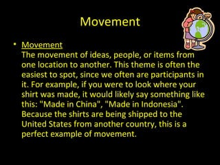 5 Themes of Geography | PPT