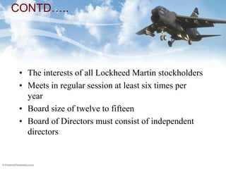 lockheed martin | PPTX | Green Solutions | Business