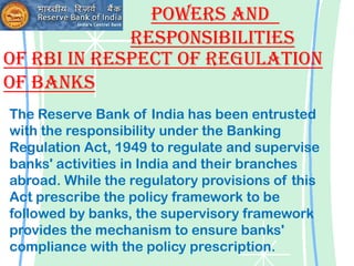 Presentation on RBI | PPT