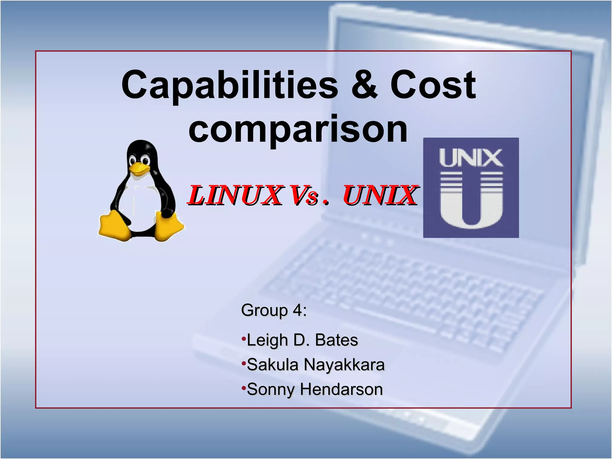 Presentation1 | PPT | Operating Systems | Computer Software and Applications