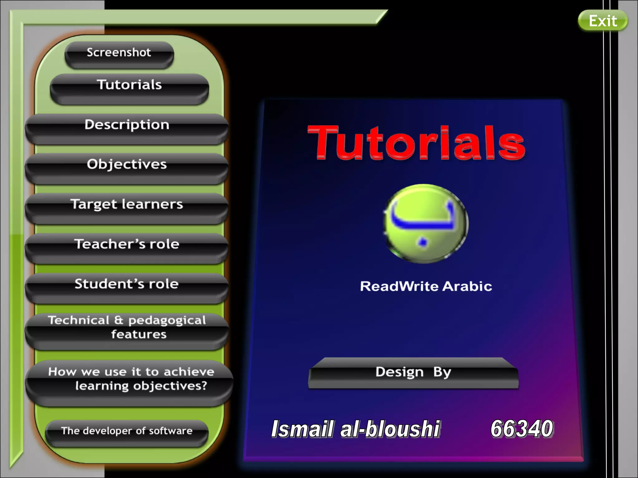 Read/Write arabic program | PPT