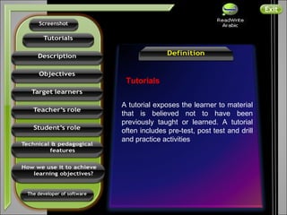 Read/Write arabic program | PPT