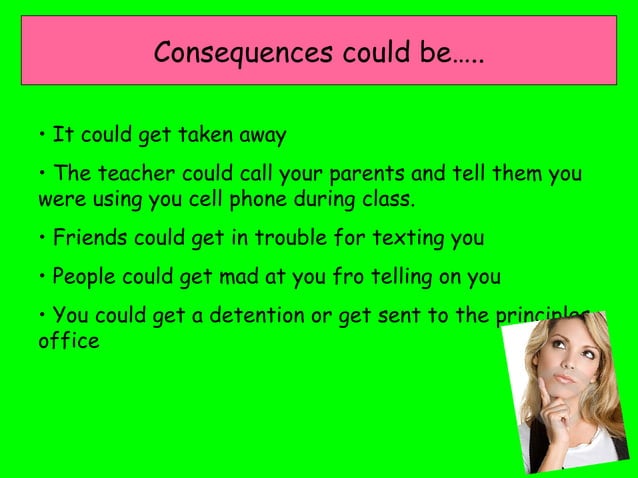 No Cell Phones in School | PPT | Smartphones | Consumer Electronics