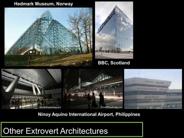 introvert and extrovert architecture | PPTX | Food & Drink