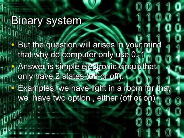 binary numbers | PPT
