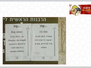 Save Al Aqsa & Al Quds | PPT
