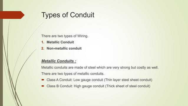 WIRING SYSTEM (CONDUIT AND CASING CAPPING) Working of Fan with Of ...