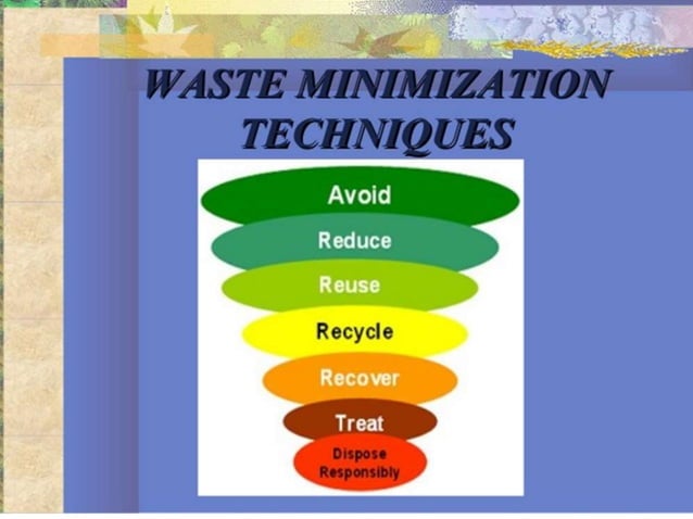 Pollution control and waste minimization | PPTX | Environmental ...