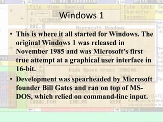 windows | PPTX