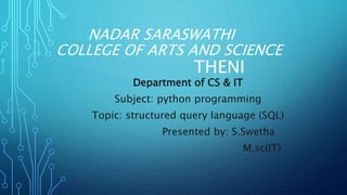 Python programming | PPT