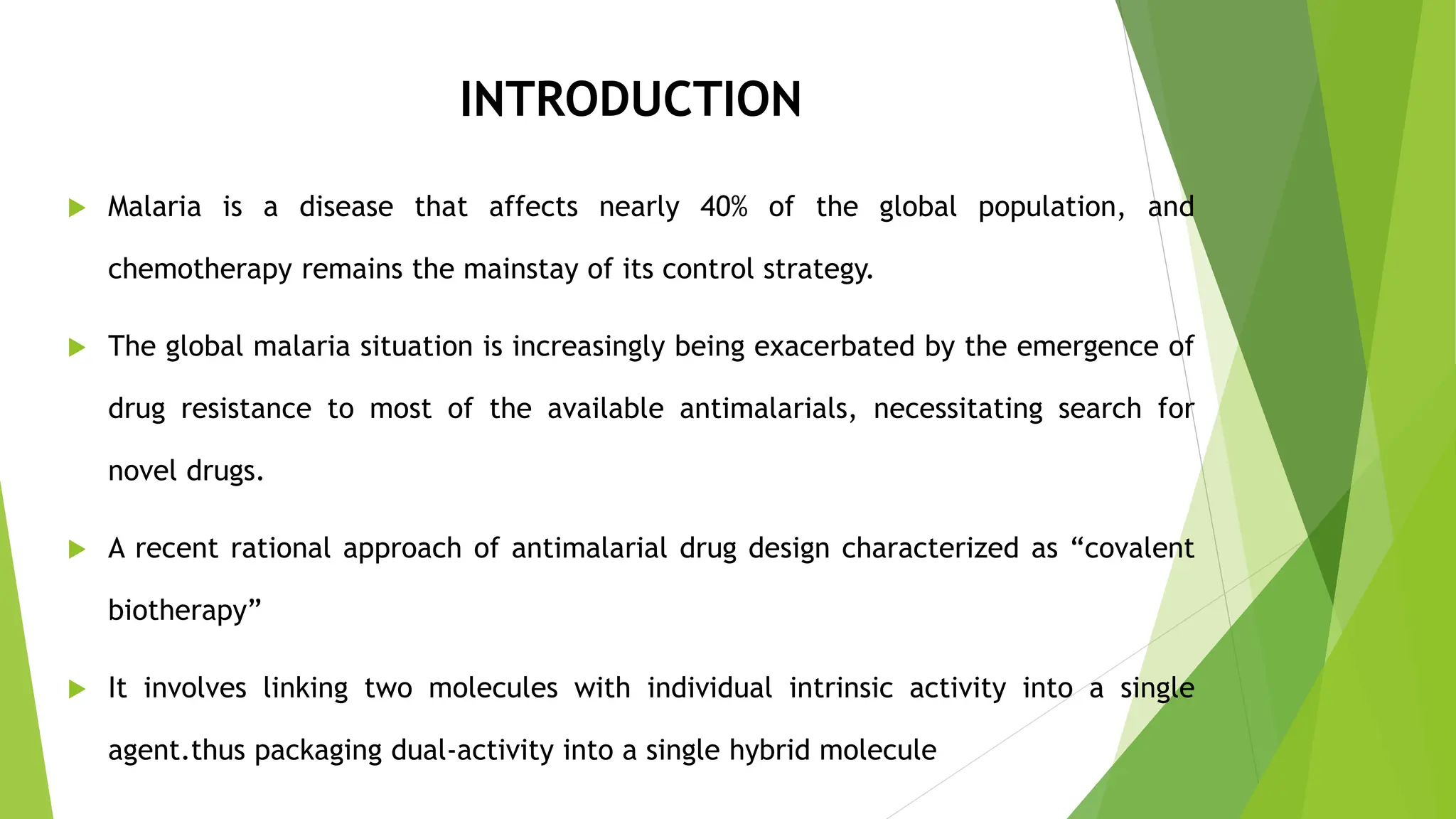 Presentation on new generation of antimalarial drugs-1.pptx ...