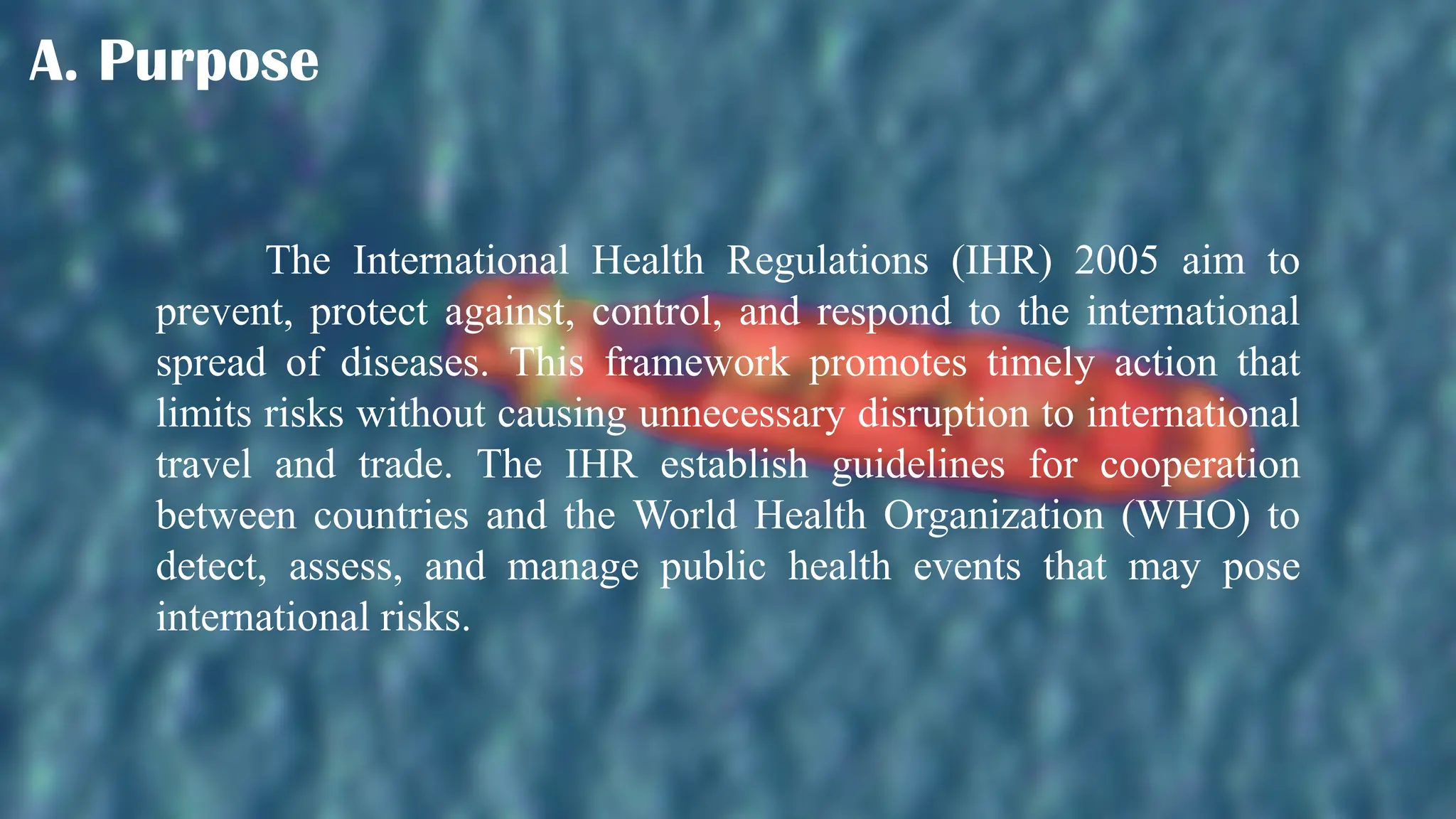 The Maritime declaration of health and the requirements of the ...