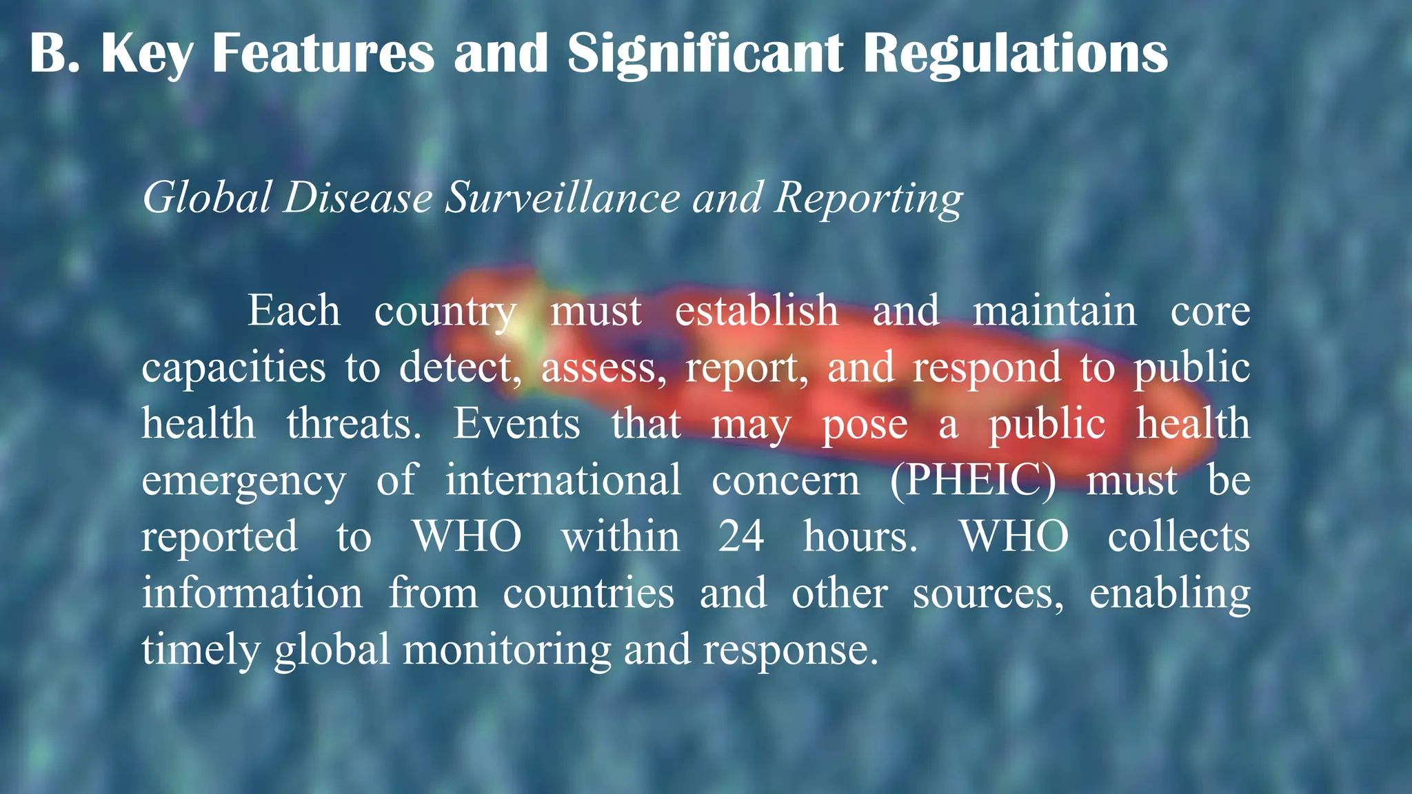 The Maritime declaration of health and the requirements of the ...