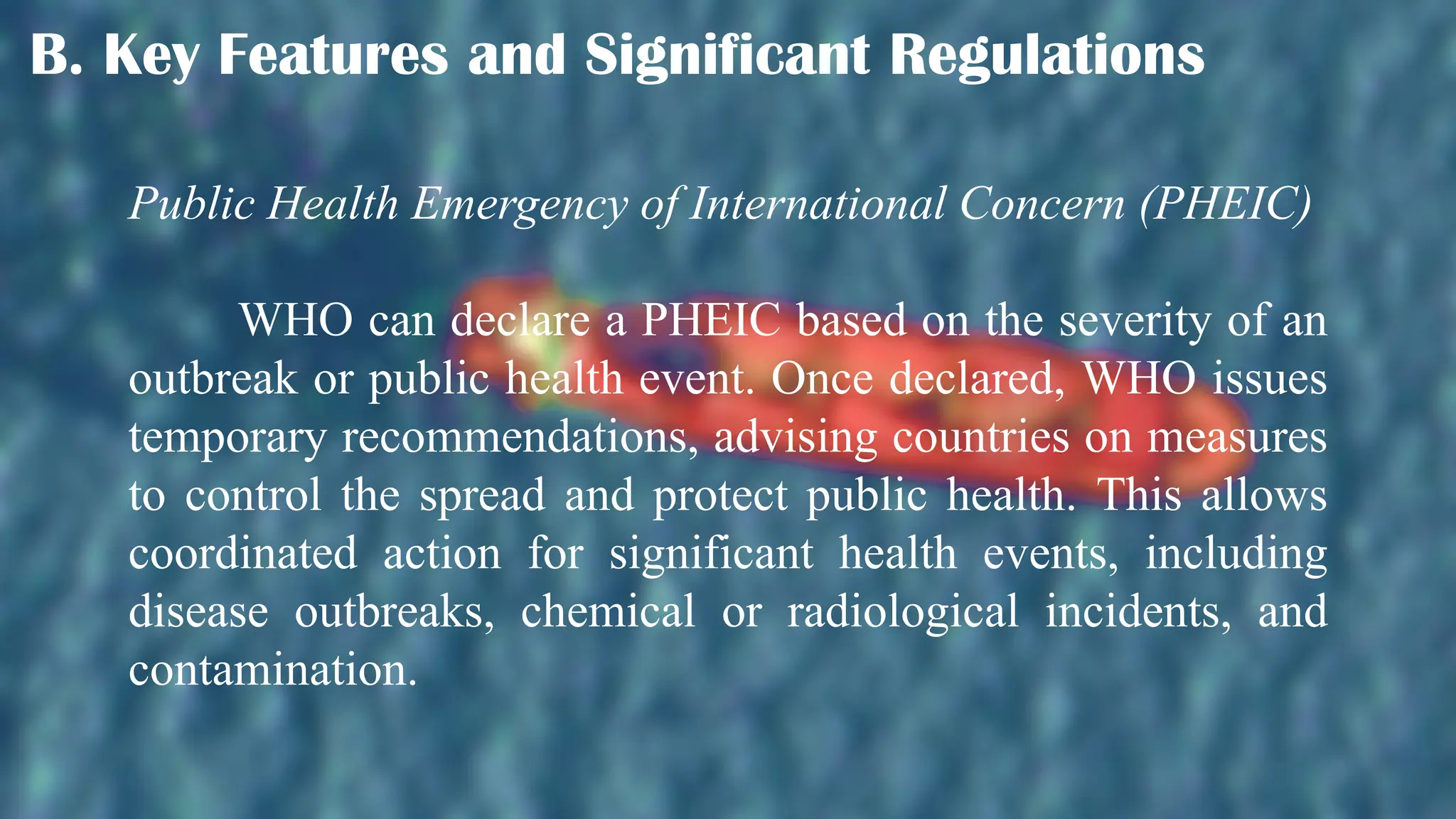 The Maritime declaration of health and the requirements of the ...