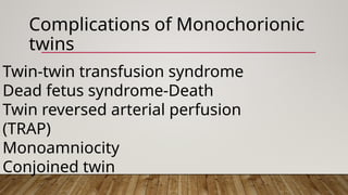Diagnoses and complications of multiple pregnancies -1.pptx