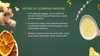 Comprehensive Overview of Allopathy and Indian Alternative Medicine ...