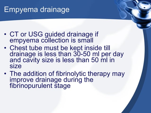 Empyema Guidelines | PPT