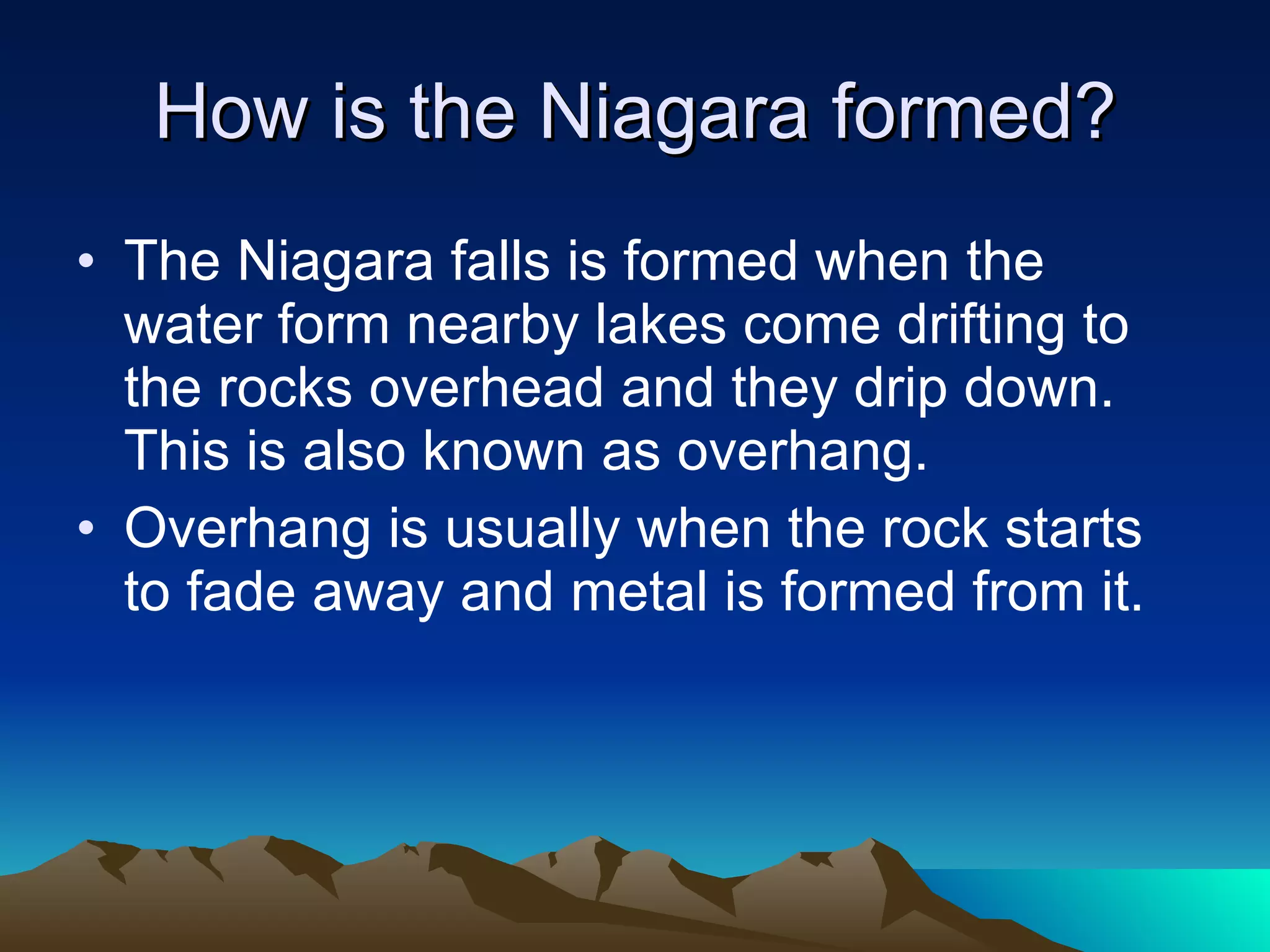 Niagara Falls leaflet | PPT