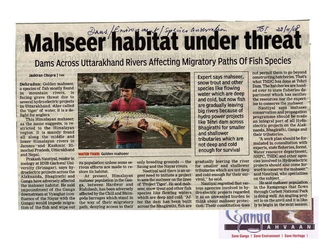 Save Ganga Movement - Newspaper Clippings | PPT
