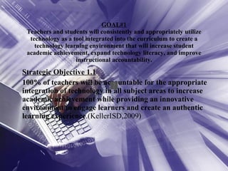 Keller ISD Technology Plan | PPT | Education industry | Industries