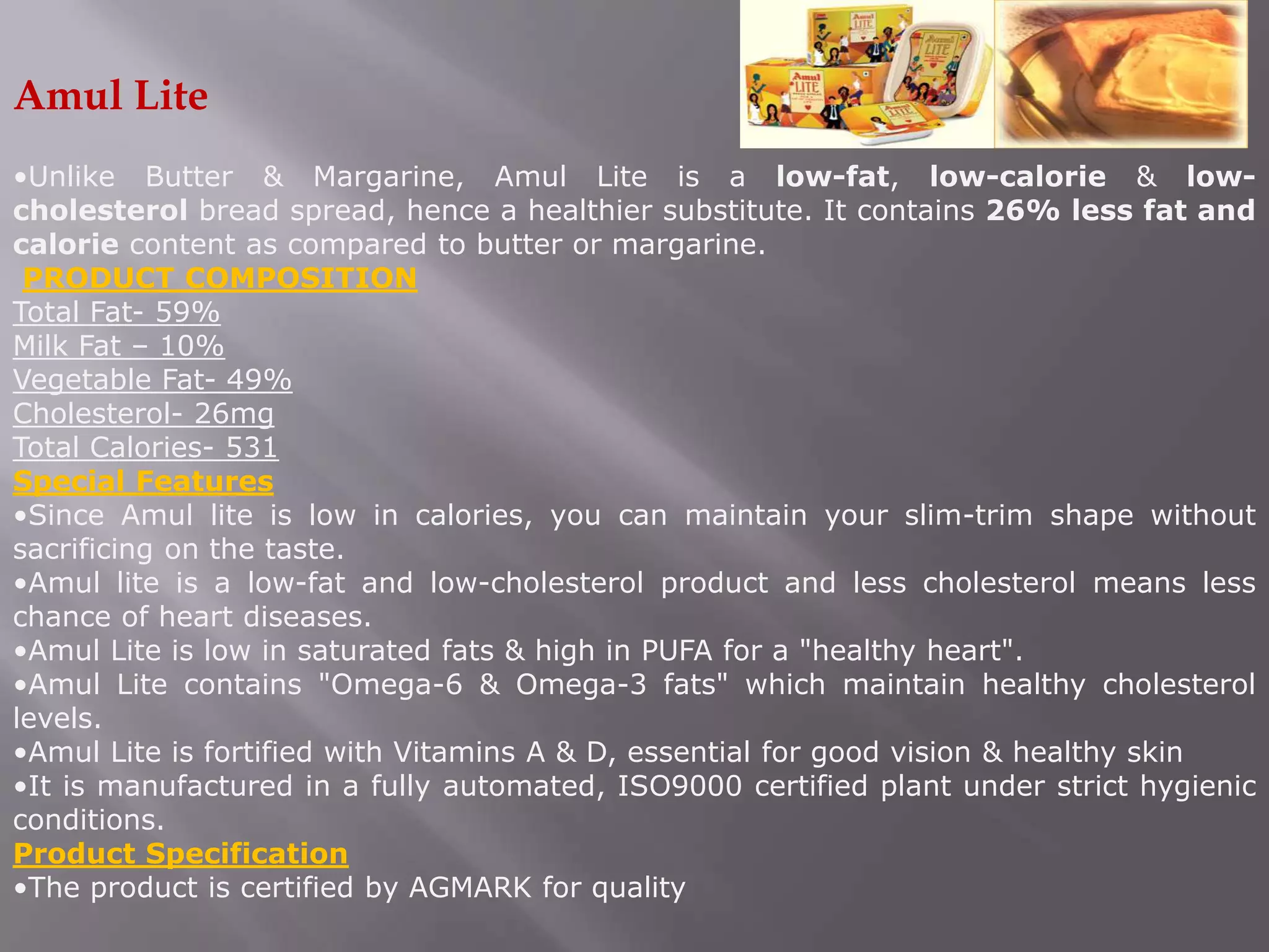 Amul Butter Marketing Mix | PPTX