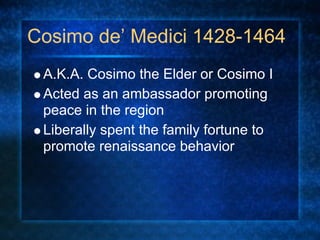 De Medici Family | PPT