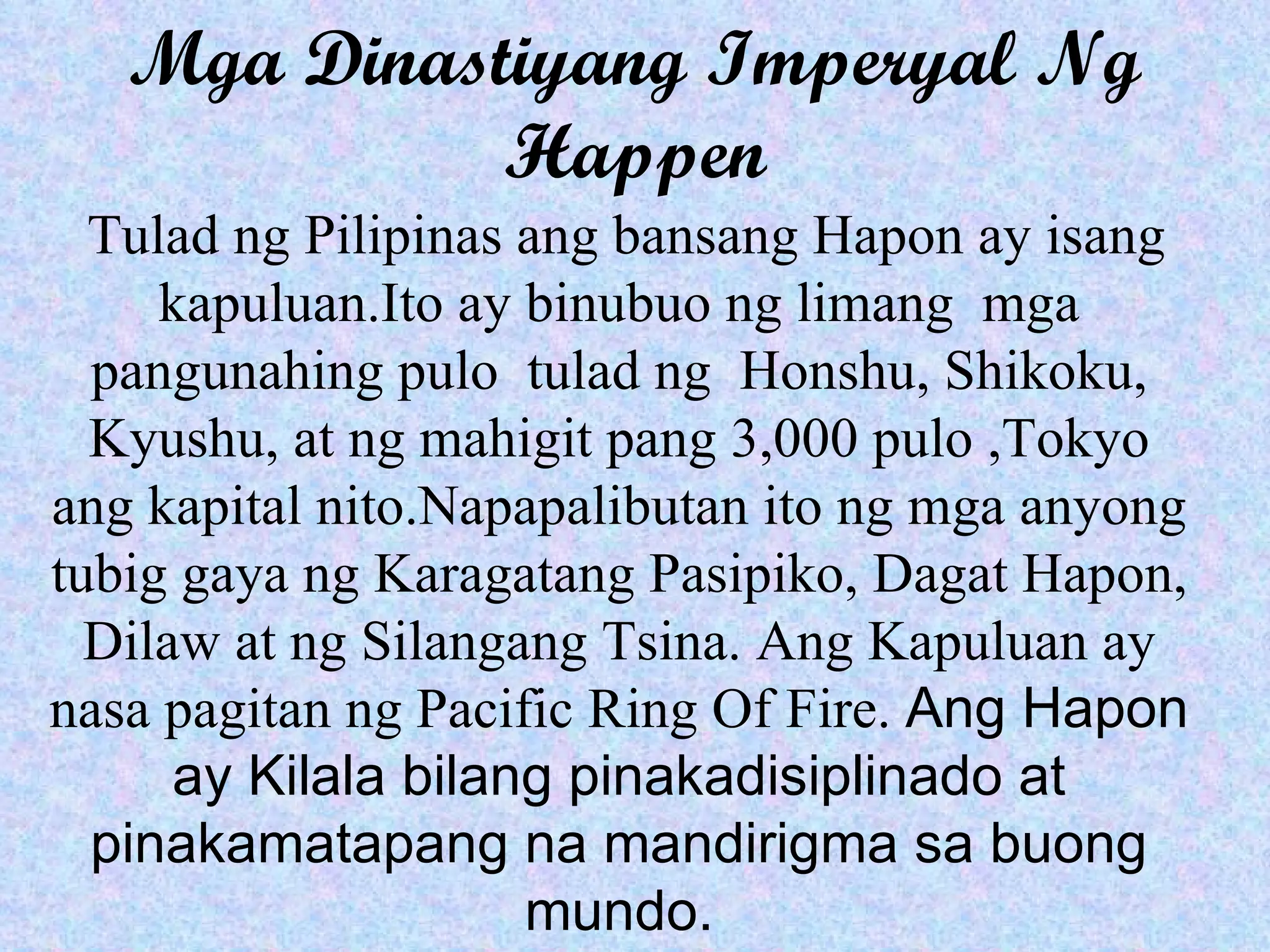 history ,japanese | PPT