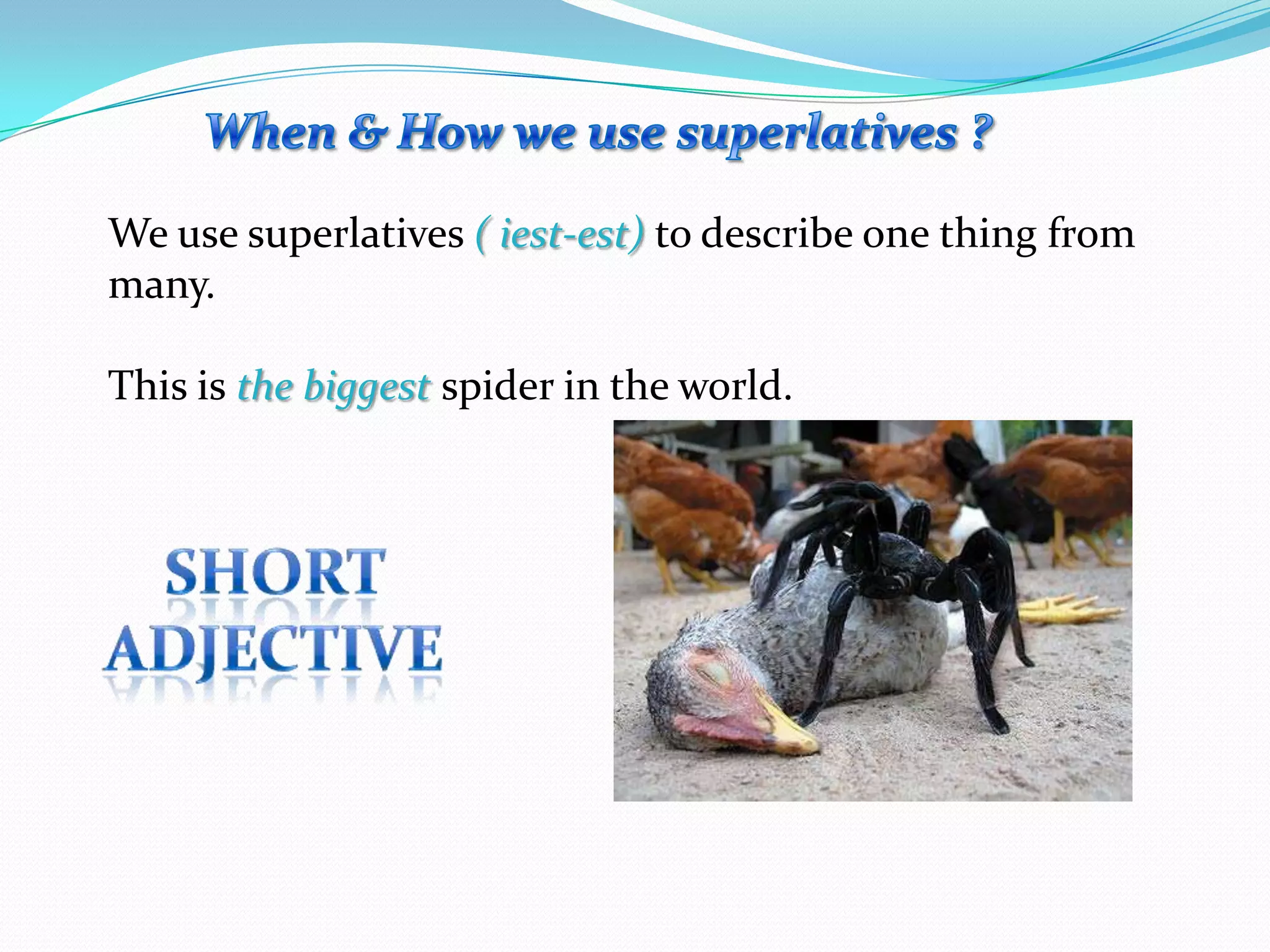 Comparatives and Superlatives | PPTX
