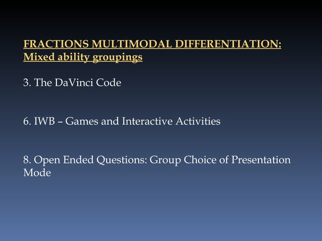 Differentiation | PPT