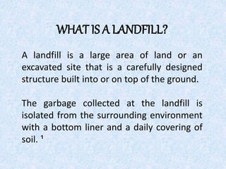 Landfill | PPTX