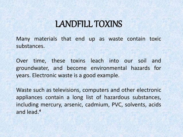 Landfill | PPTX