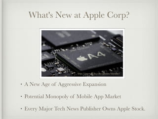 @WAR: The Age of Apple Expansion | KEY | Tablets and E-readers | Consumer Electronics
