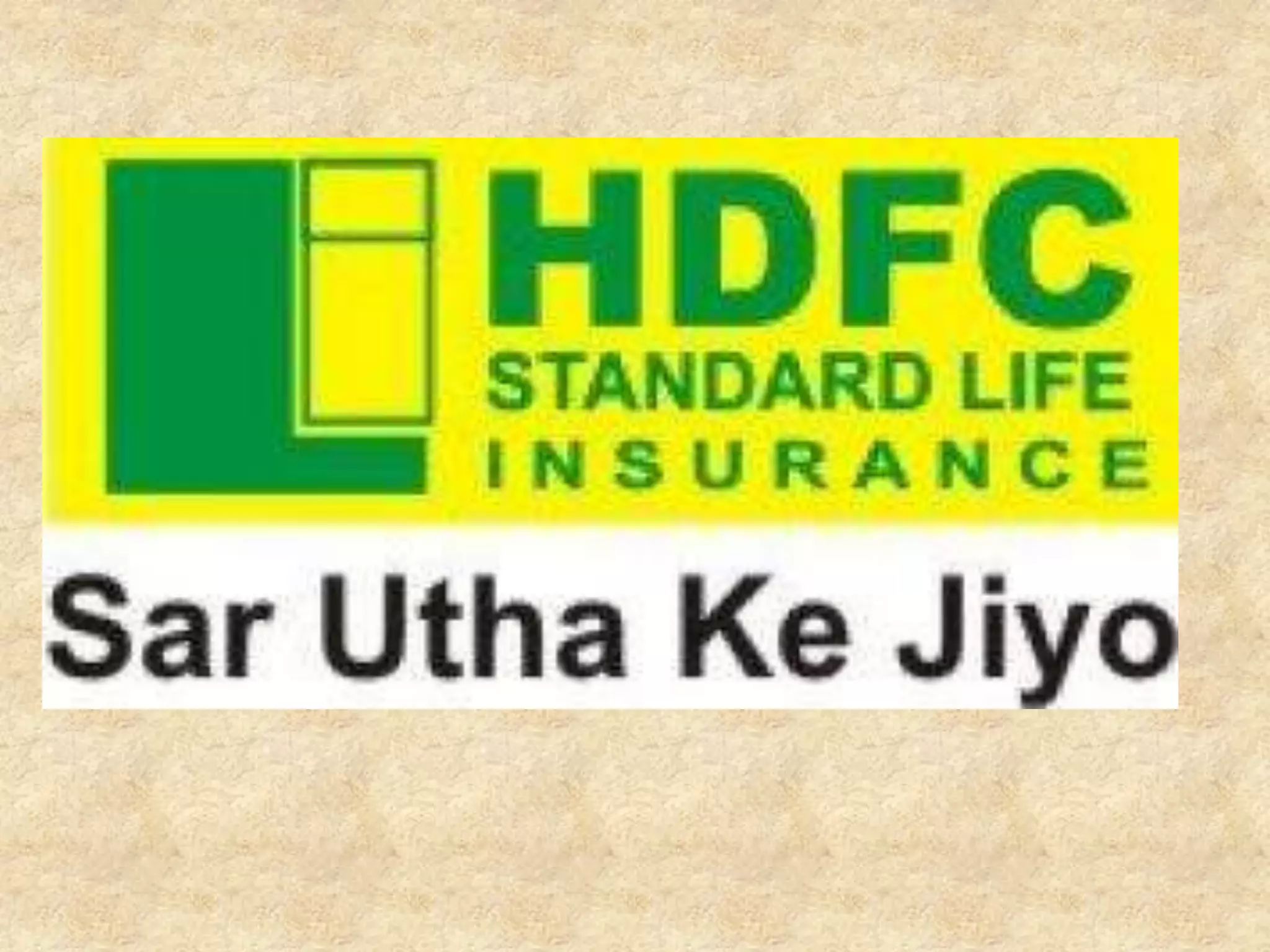 HDFC standard Life | PPT